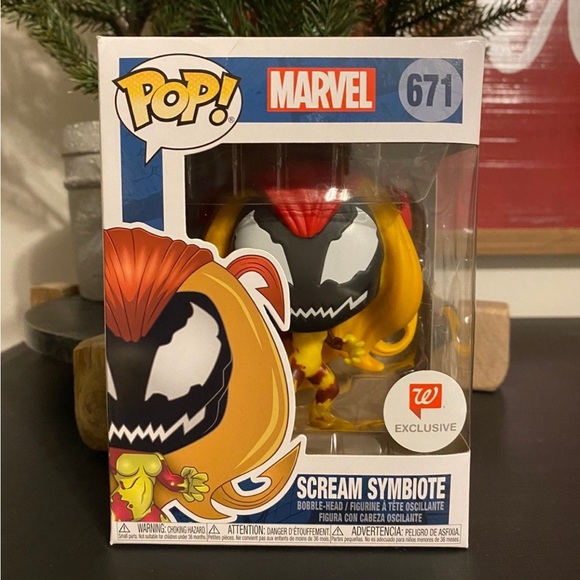Funko | Toys | Funko Pop Marvel Scream Symbiote 67 Walgreens Exclusive ...
